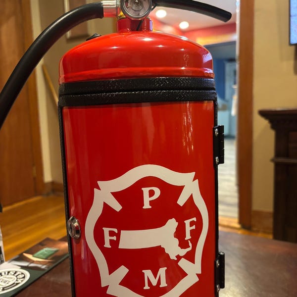 Birthday Gift Fire Extinguisher Bar With Personal Engraving, Fire ...