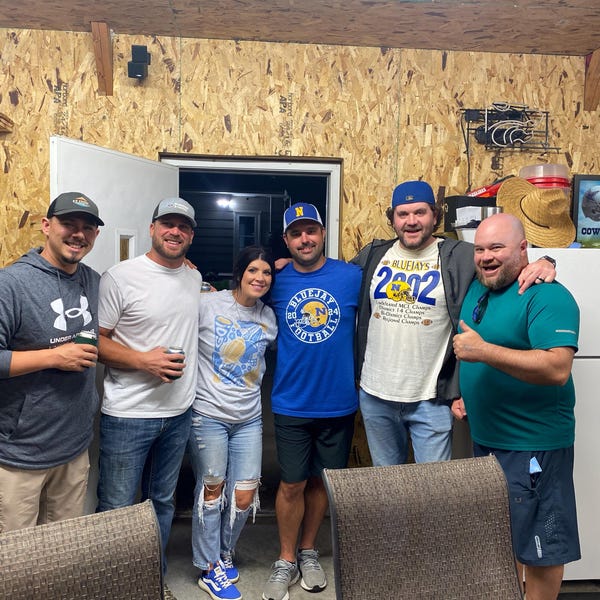 Preppy Football Tshirt, Retro Purple and Gold Football Tshirt, Football ...