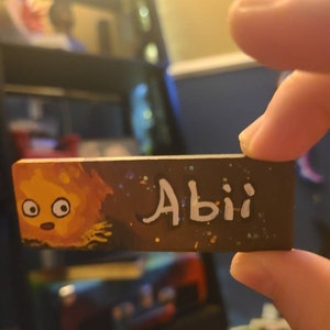 Cottagecore Hand-painted Name Tags for Customer Service - Etsy