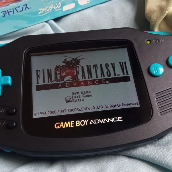 Custom GBASP IPS Modded Gameboy Advance SP - Backlit Screen With New ...