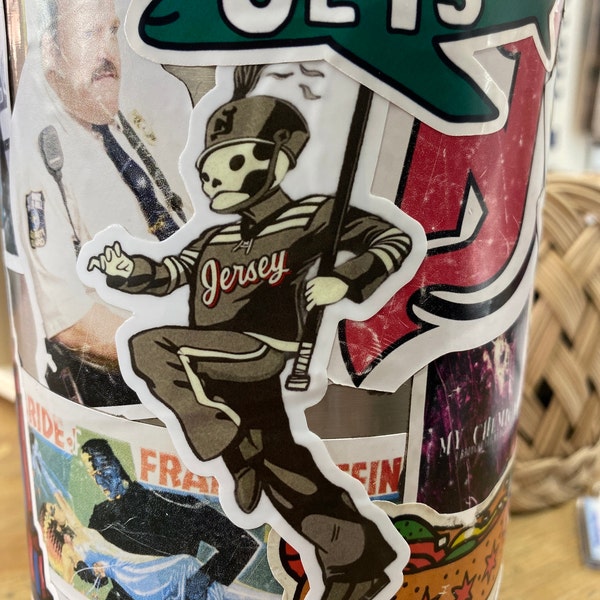 MCR My Chemical Romance Pepe Sticker Vinyl New Jersey Devils NJ Hockey ...