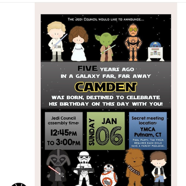 Rainbow Birthday Invitation - Personalized for Your Party - Digital ...