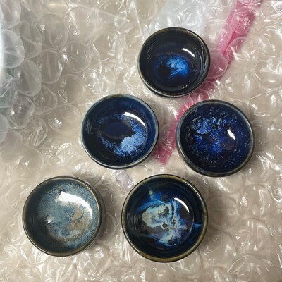 Ring Dish // Extra Small Condiment Bowls // Handmade Tiny Bowls - Etsy