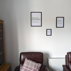 Ya Wee Shite Scots UNFRAMED PRINT Room Art Decor Home Minimalist ...
