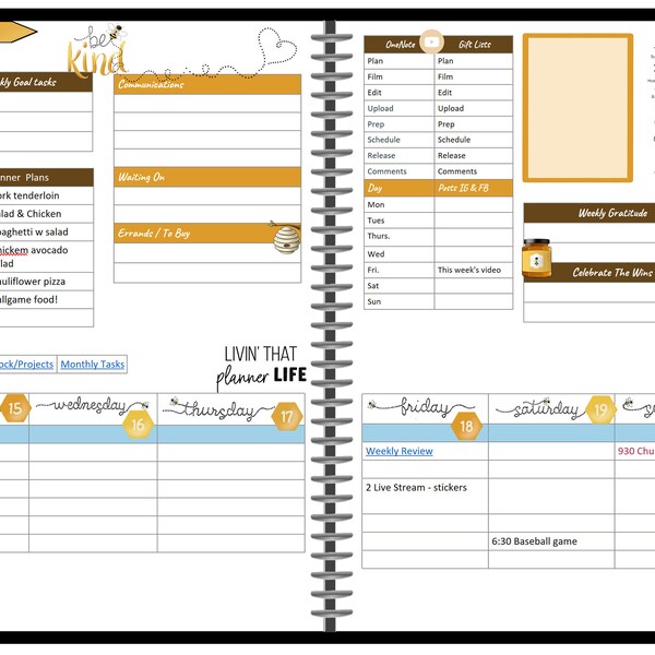 Bill Reminders Digital Planner Stickers - Payment Scheduling Calendar ...