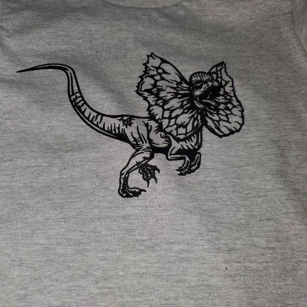 Dilophosaurus Dinosaur SVG | Dino Vinyl Stencil Graphics Illustration ...