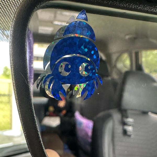 Ghost Decal, Ghost With Bats, Mini Ghost, Rearview Mirror Decal, Car ...