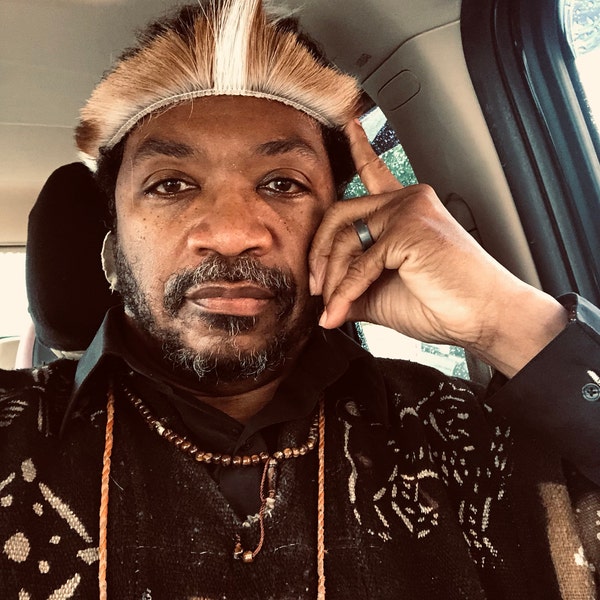 Zulu Warrior Umqhele.zulu Men Headgear. Umqhele. Zulu Men Crown. Zulu ...