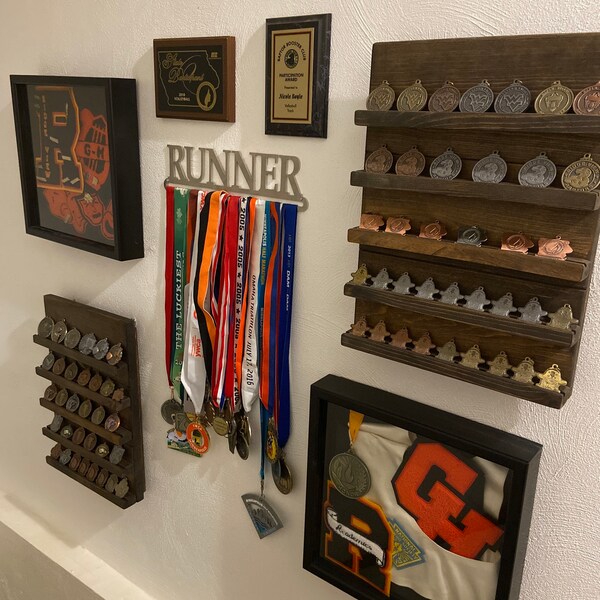 Sports Medals Display Awards Display - Etsy