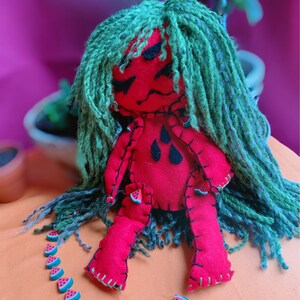 Felt Doll Sewing Pattern Pdf With Instructions and Tutorial, Diy Craft ...
