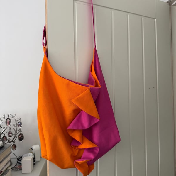 Crescent Bag PDF Sewing Pattern, Shoulder Bag, Easy Bag Pattern, 4 ...