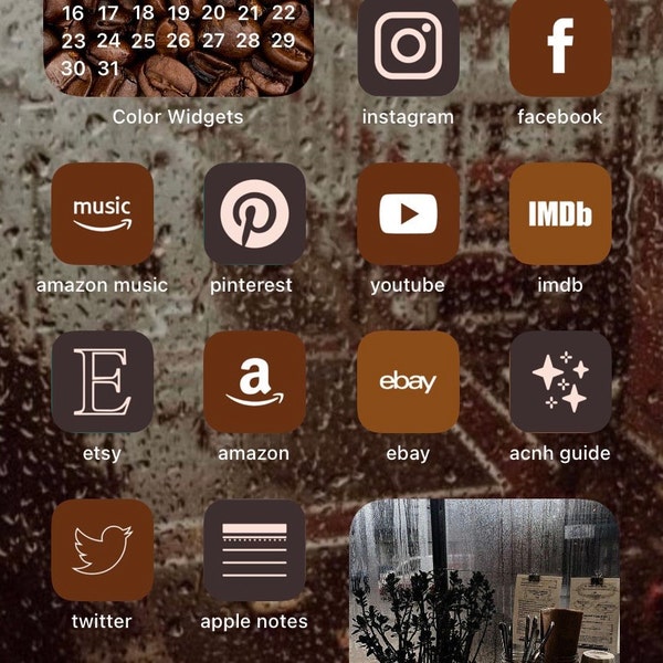 50,000+ Sunset Minimalistic App Icon Pack | IOS 14 | IOS 15 | Widgets ...