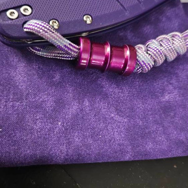 Bullet Aluminum EDC Bead / Every Day Carry / Paracord Bead / CNC ...