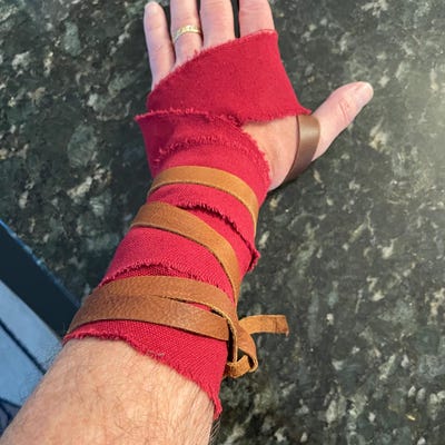 Distress Dyed Cotton Shawl Wrap Shemagh, Dark Green Drape, Wasteland ...