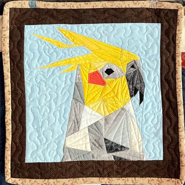 Angry Owl - Tawny Frogmouth, Australian Bird Foundation Paper Piecing ...