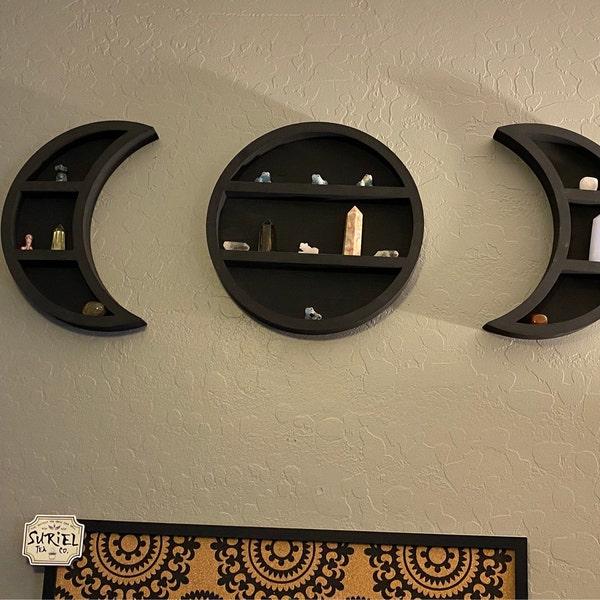 Coppermoon Original Moon Phase Shelves, Handmade, Moon Phase Shelf ...