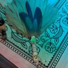 Chakapa ~ Shacapa ~ Shamanic Leaf Rattle ~ Macaw Feathers ~ Jaguar ...