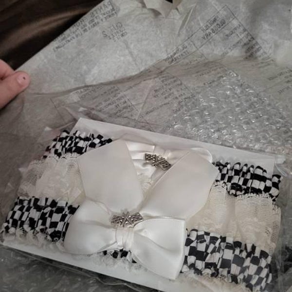 Fishing Garter Set of Two CHOOSE YOUR COLORS Custom Made Set of Two ...