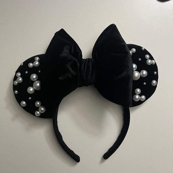 Black Velvet Ears - Etsy