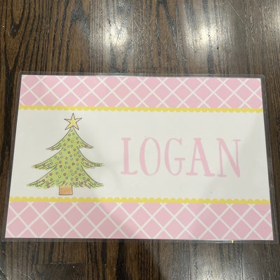 Personalized Monogram Notepad / Custom Initial Square Note Pad Modern ...