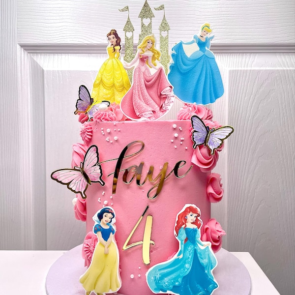 Stitch Cake Topper Package With Safari Jungle Hibiscus Leaves and ...