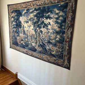 Medieval Tapestry Reproduction Lady and the Unicorn À Mon Seul Désir ...