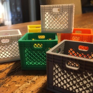 Miniature 1/6 Scale 2 Inch Milk Crate Crawler Accessory 3d - Etsy