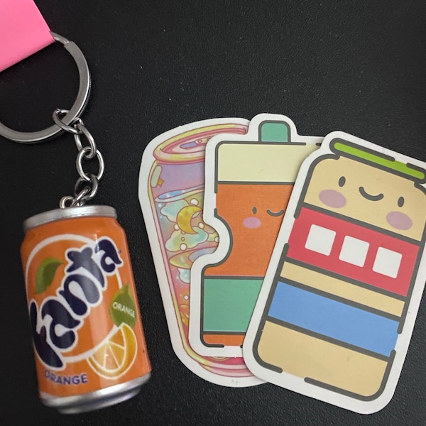 Coke Keychain Coca Cola Keychain Pepsi Keychain Fanta Keychain Sprite ...