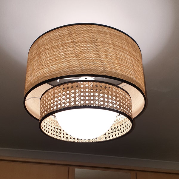EZ Shade Ceiling Light Cover: Clip-on Exposed Bulb Shade - Etsy