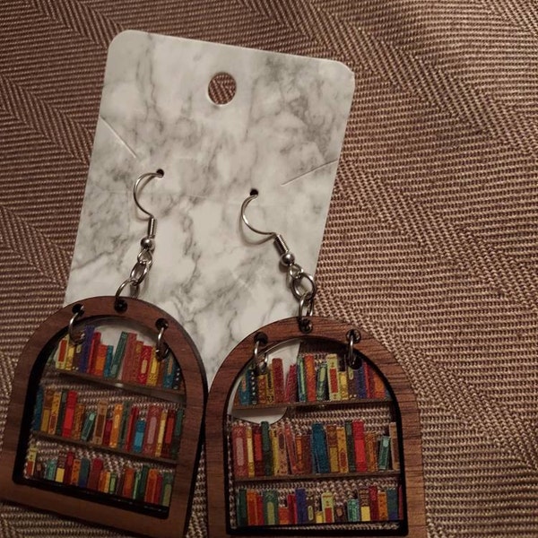 Mini Bookshelf, Mushroom Mini Library, Bookshelf Décor, Mini Books ...