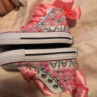 Baby Kleinkind maßgeschneiderte Blinged Croc Folien - Strass Crocs ...