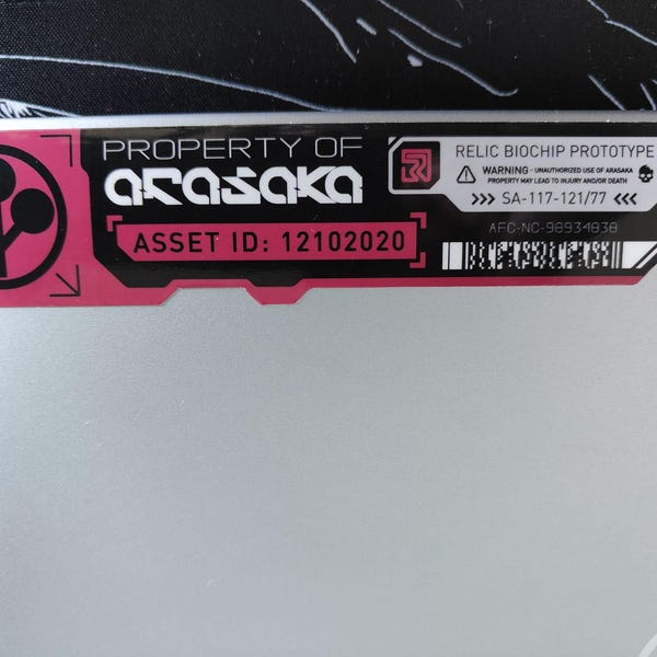 Cyberpunk Sticker, Cyberpunk, Arasaka Sticker, Arasaka, Arasaka ID ... Cyberpunk Sticker, Cyberpunk, Arasaka Sticker, Arasaka, Arasaka ID ...
