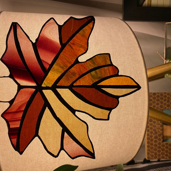 PATTERN • Maple Leaf Stained Glass Pattern • Digital Download: Hobby ...