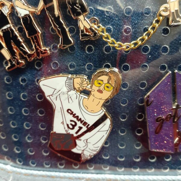 Stand With AAPI Enamel Pin *purple Edition*, Lapel Pin #stopasianhate ...