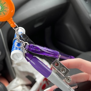 Mini Sharpie for Badge Reel, Nurse Mini Pen Keychain, Badge Reel Mini ...