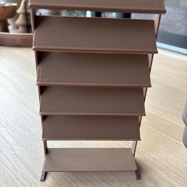 Miniature Wall Shelf With Pegs, Small Shelf With Little Hooks ...