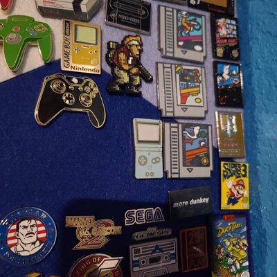 SNES Controller 1.5 Hard Enamel Lapel Pin - Etsy