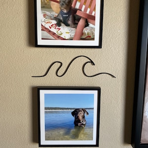Wave Sign, Wire Wall Art, Ocean Wave Decor, Surf Wall Art, Nautical ...