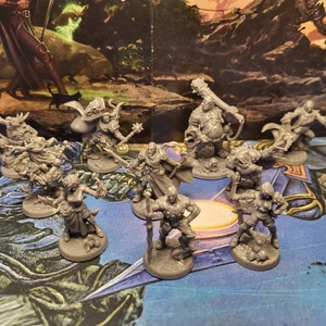 Ice Tribe Hut Chieftain DND Terrain EC3D Wilds of Wintertide Snow ...