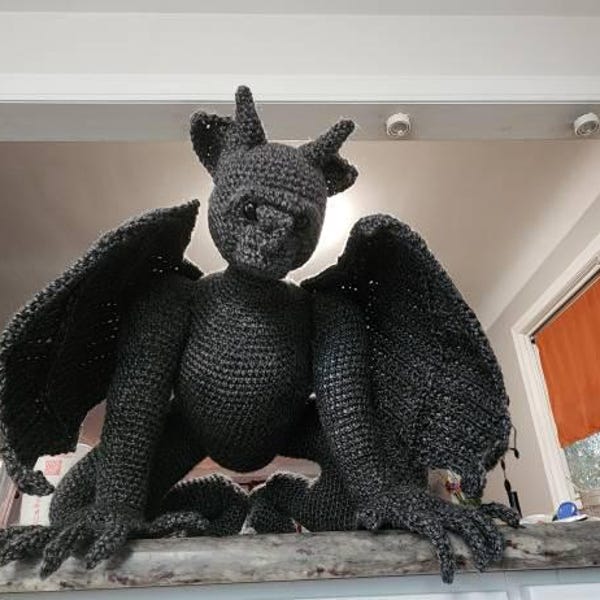 Gargoyle Crochet Pattern - Etsy