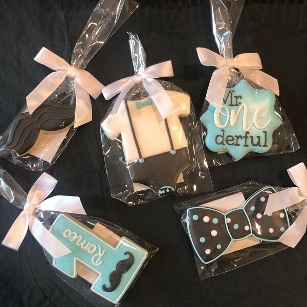 2 Dozen Mr. One-derful Cookies . Mr. One-derful Favors Mr. Wonderful ...