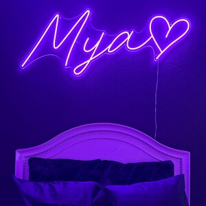 Custom Name Neon Sign for Kids, Neon Sign Bedroom Neon Sign Custom Neon ...