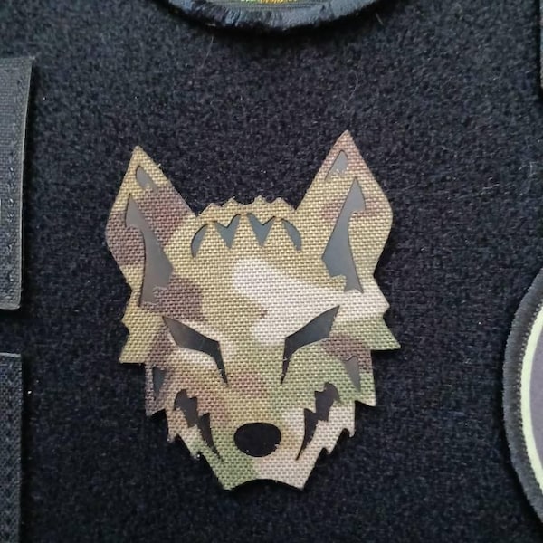 Wolf Tactical Military Morale Lasercut Patch - Etsy