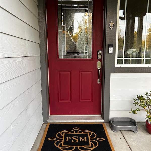 The Most Durable and Elegant Custom Door Mat Available. Infinity Custom ...