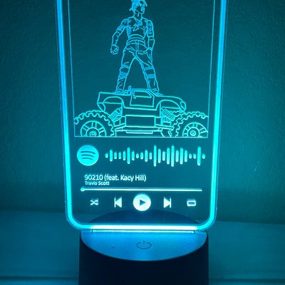 Custom LED Acrylic Light LED Sign LED Lamp Drawing From Photo - Etsy