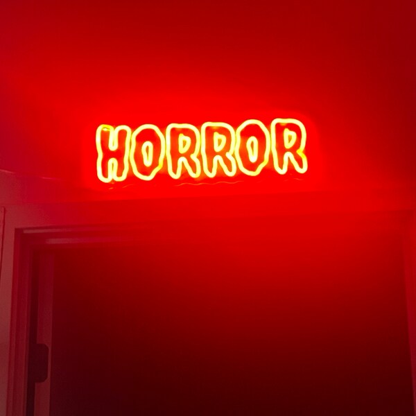Custom Horror Neon Sign,monster Led Sign,scary Horror Movie Neon Light ...