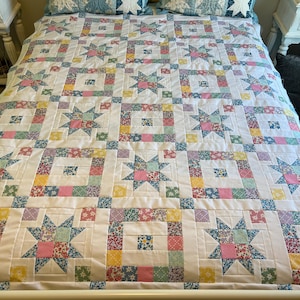 Stacking Stars PDF Download Quilt Pattern - Etsy