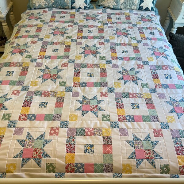 Stacking Stars PDF Download Quilt Pattern - Etsy