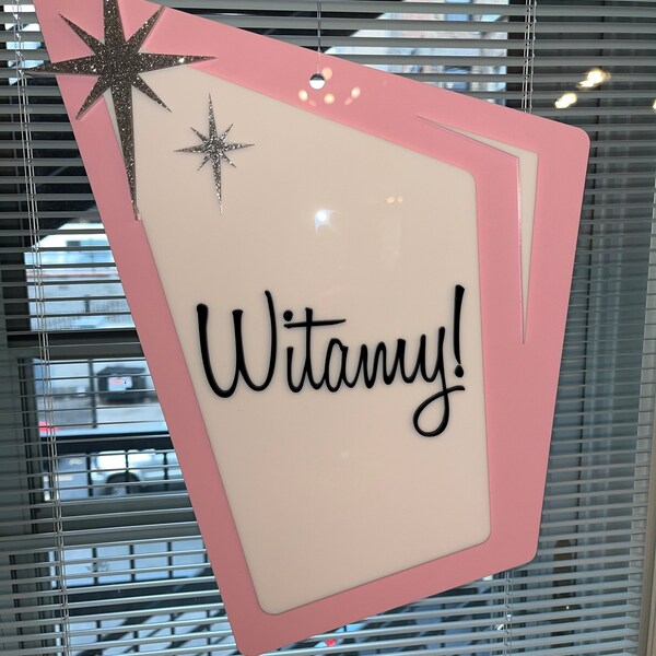 Mid Century Modern "starlite" Address Sign: Retro House Numbers - Etsy