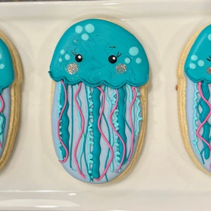 Jellyfish Cookie Cutter Under the Sea Cookie Cutter 3D Printed Cookie ...